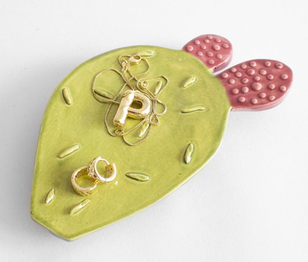 Plato nopal - Pecas Ceramica